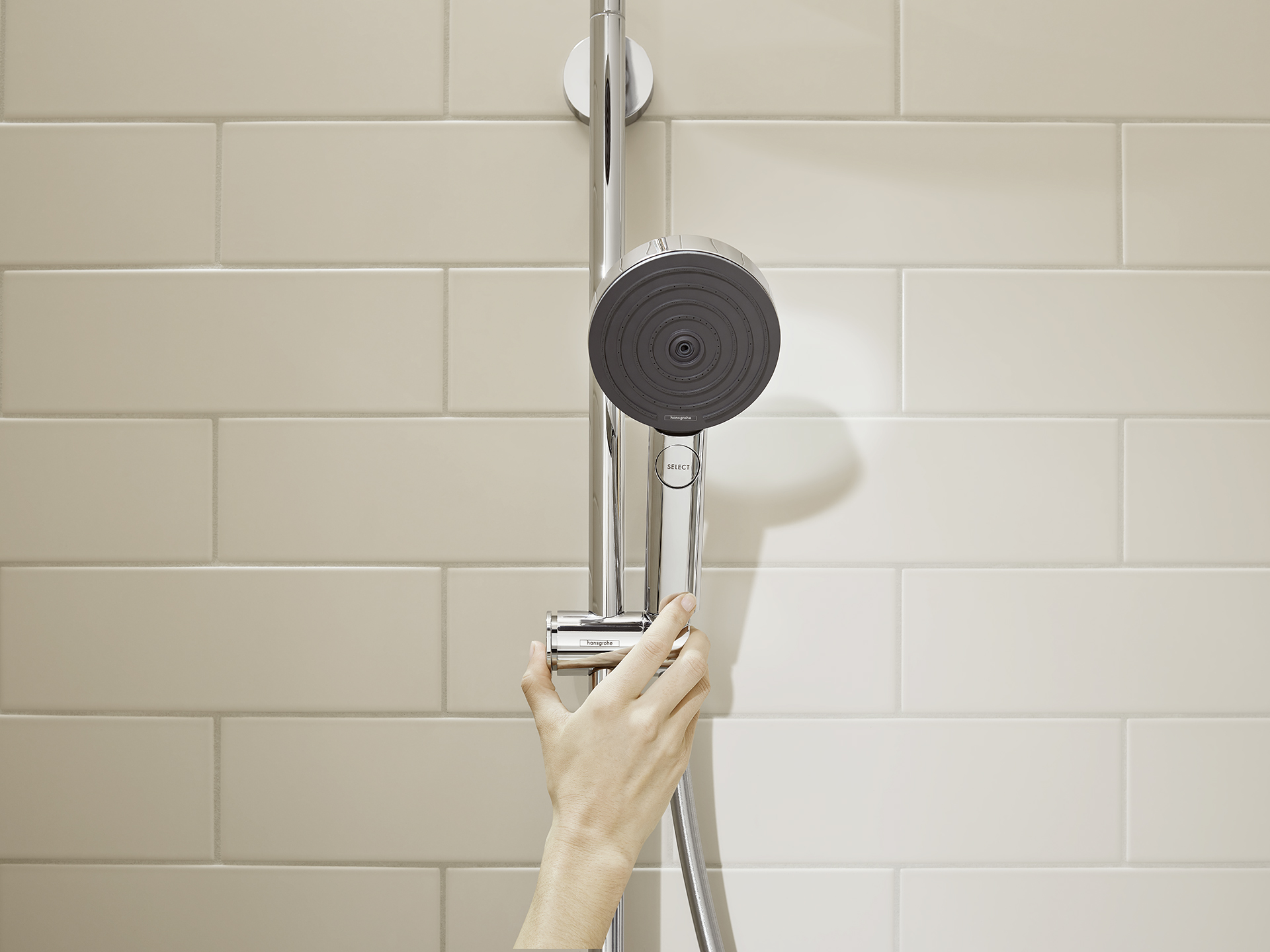 Pulsify shower for small bathrooms | hansgrohe UK