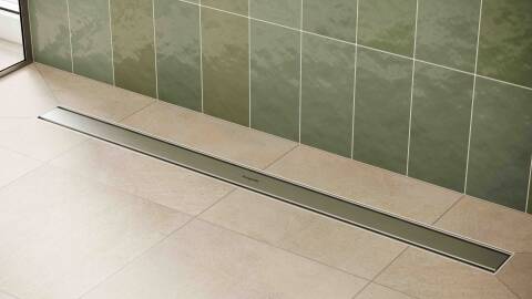 RainDrain Compact - the extra-flat shower drain channel
