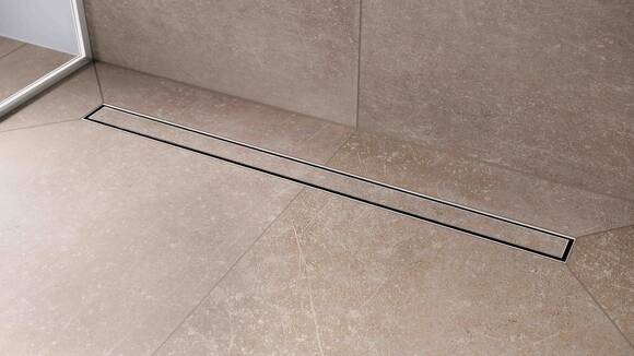 RainDrain Compact - the extra-flat shower drain channel