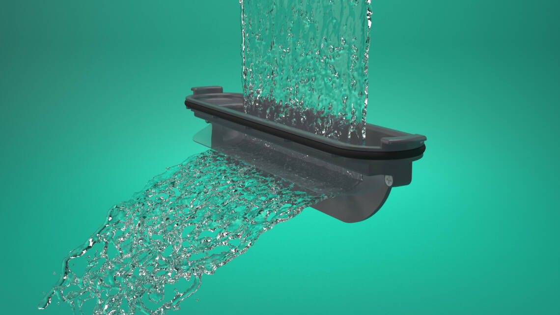The systematic RainDrain shower drain