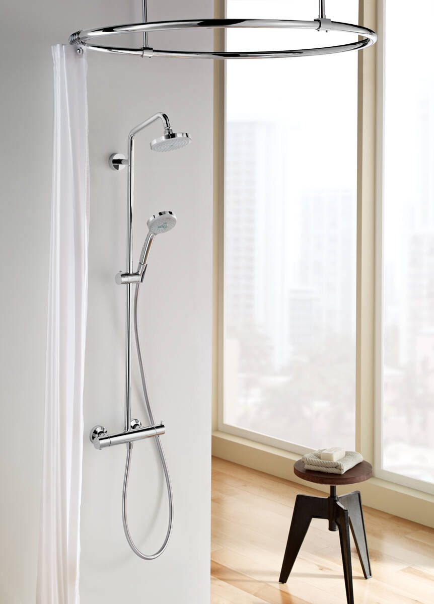 Properly selecting thermostats for shower and bath tub | hansgrohe CA