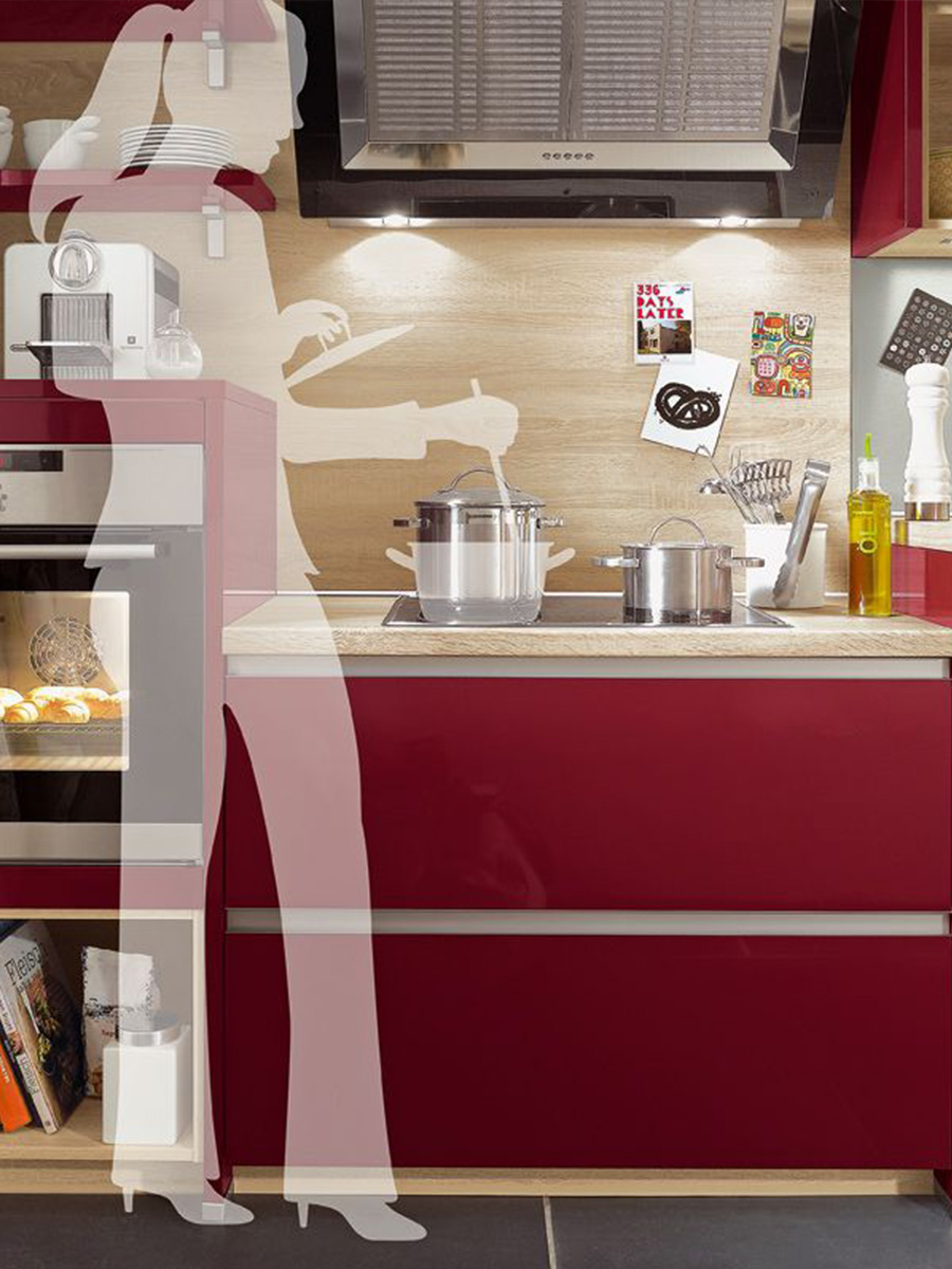 Ergonimically designed kitchens for added comfort
