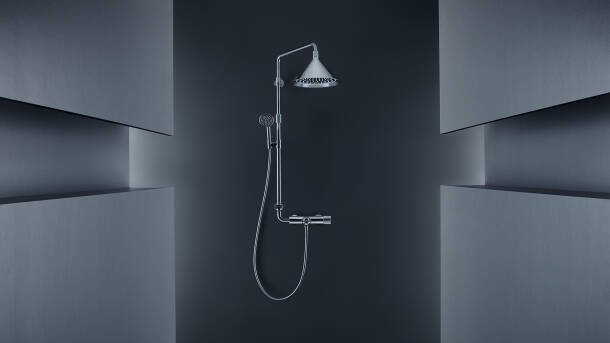 AXOR Showers – Wall and ceiling mount