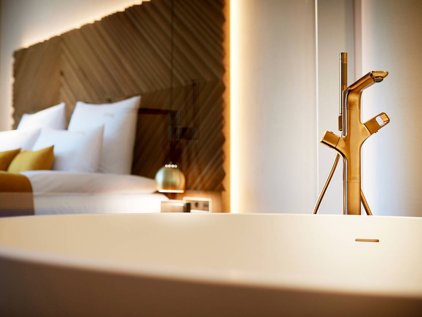 Residence with customised AXOR taps