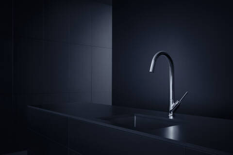 AXOR designer faucets for luxury kitchens.