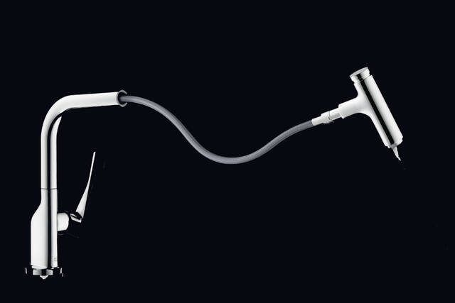 New AXOR faucets and technologies for luxury kitchens.