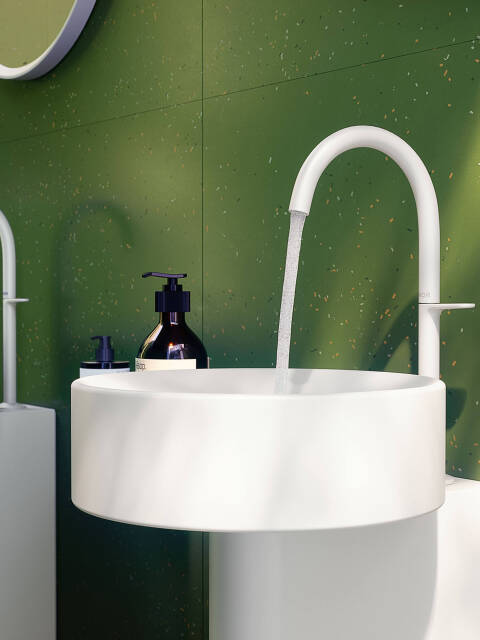 AXOR One | AXOR Universal Circular | New Surface in Matt White