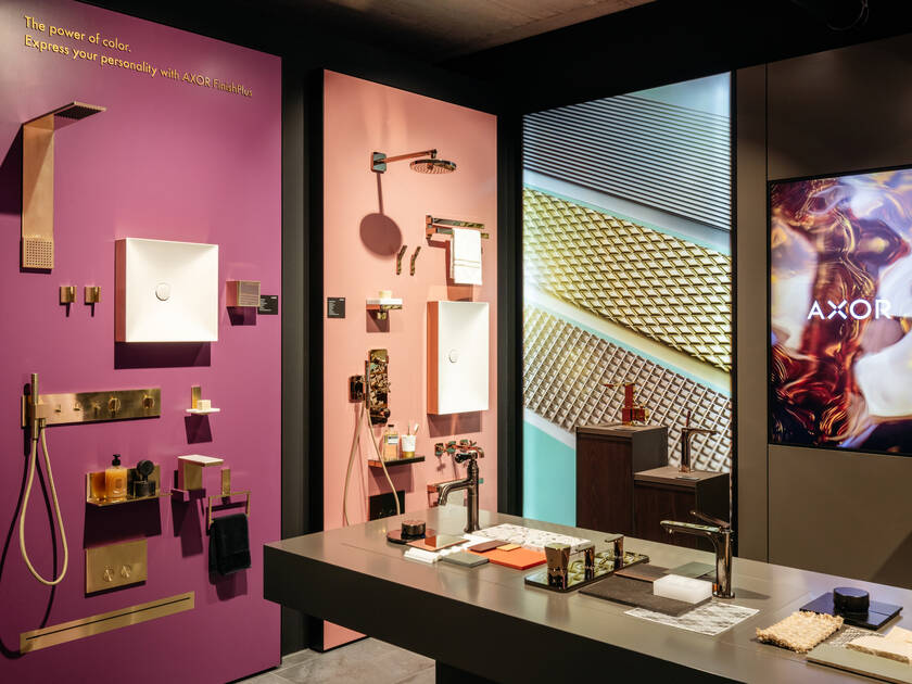AXOR Showrooms. Experience luxury bathrooms worldwide.