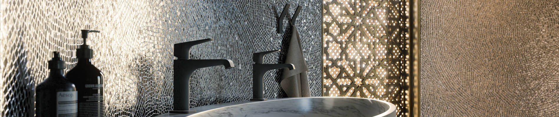 Matt Black by AXOR | A surface finish of pure elegance