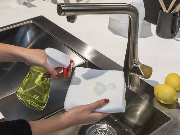 How to clean high-quality kitchen faucets