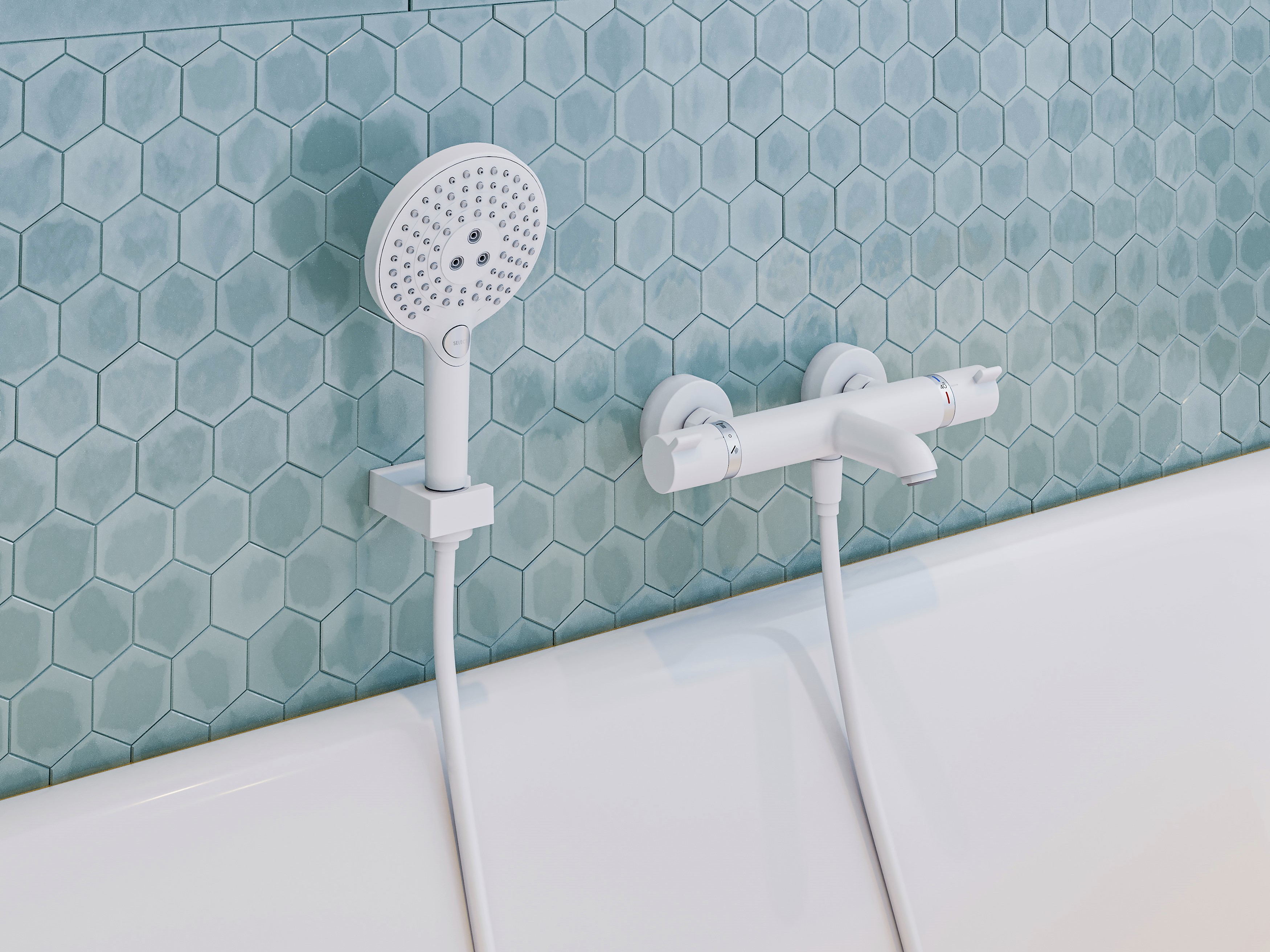 Taps are wonderful in white