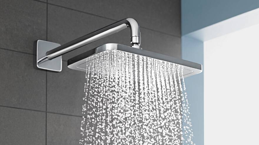 Overhead showers for your rain shower
