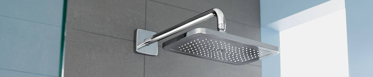 Overhead showers for your rain shower