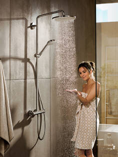 Shower systems & shower panels: pure shower pleasure | hansgrohe SG