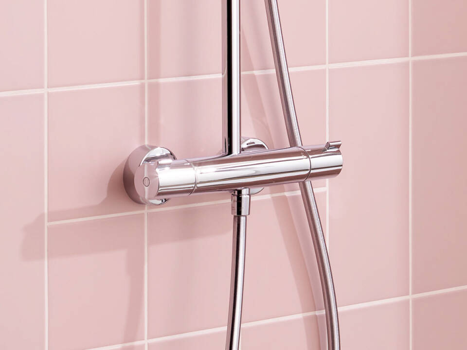 hansgrohe Shower pipes: Crometta E, 1 spray mode, Item No. 27271000
