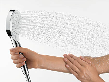 Water-saving shower heads: Crometta 85 and Crometta 100