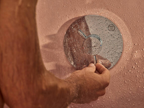 Modern shower faucets for concealed and exposed installation