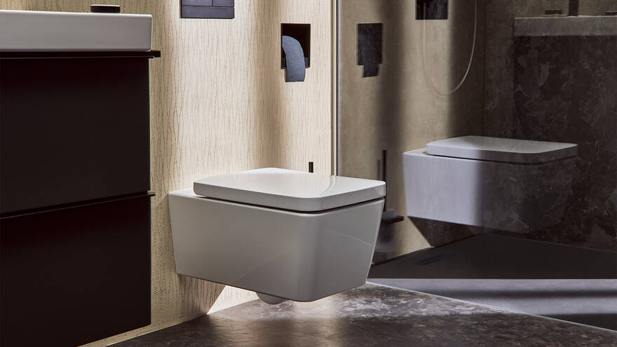 Vegghengte toaletter i estetisk design