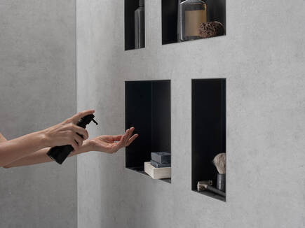 hansgrohe Porter sets: Bidette hand shower 1jet S EcoSmart for warm ...