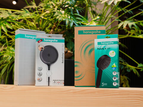 Eco-Friendly Packaging at hansgrohe