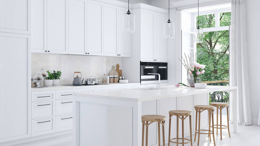 White kitchens