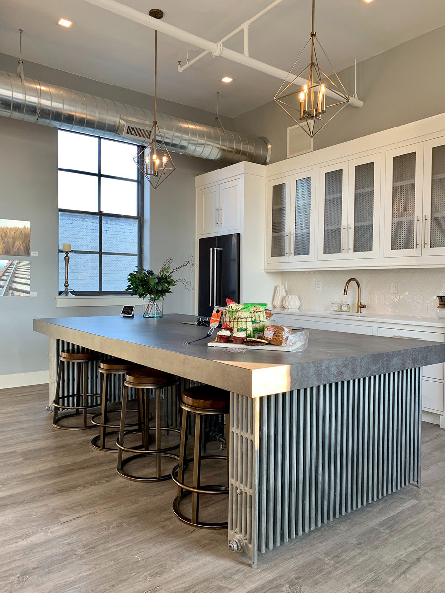 Industrial-Style Kitchen