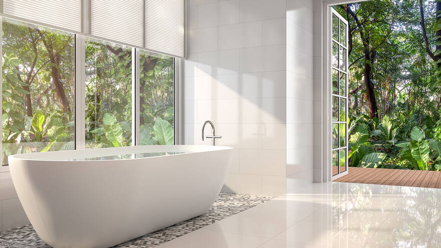 Ventilation in the bathroom