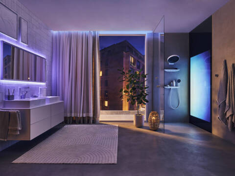Wellness in the shower for a top spa experience