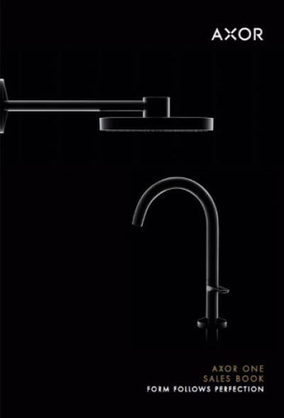Slender faucet with new interaction: AXOR One