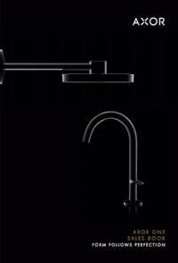 Schlanke Armatur mit neuer Bedienung: AXOR One