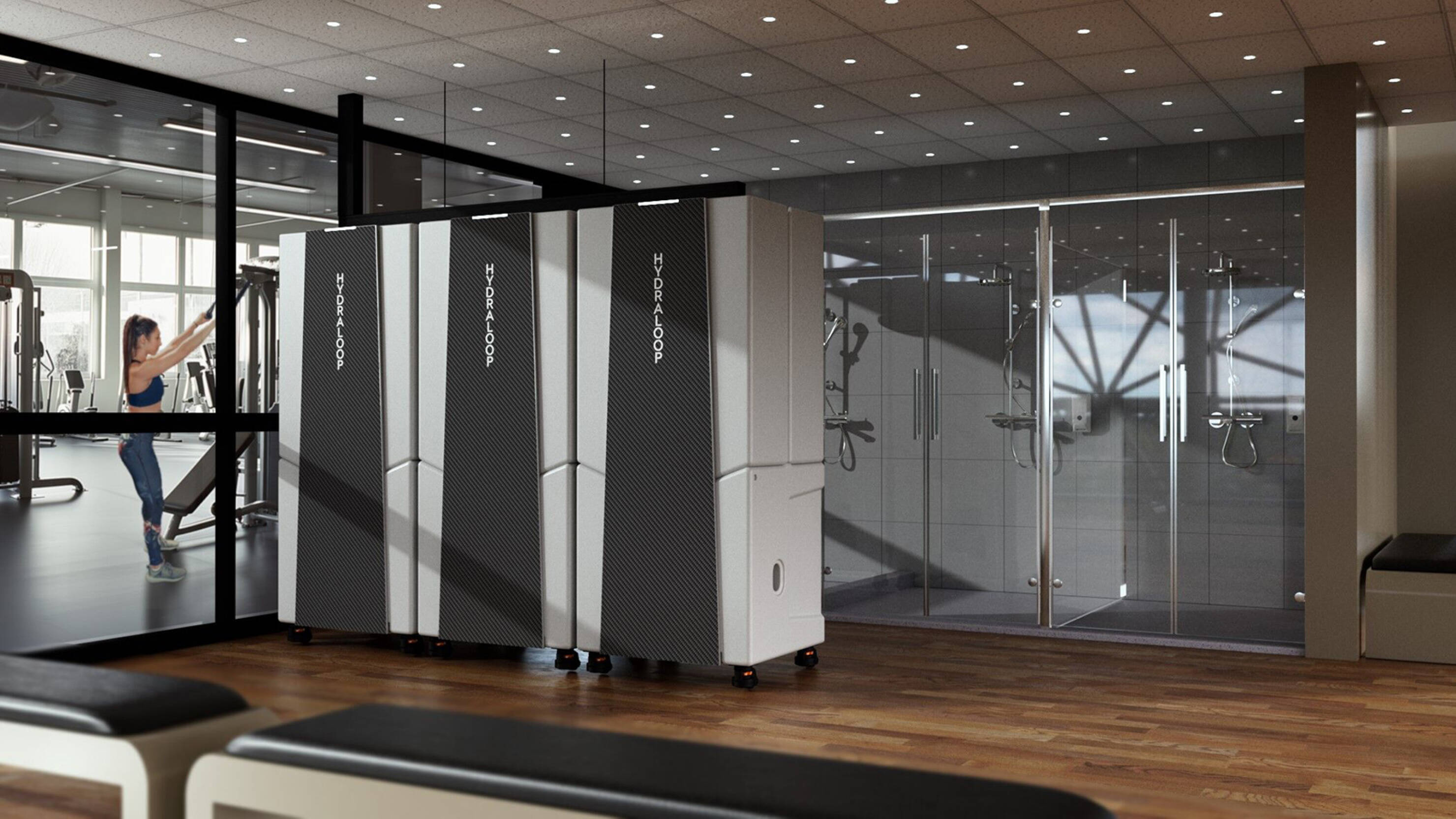 Graywater treatment plant