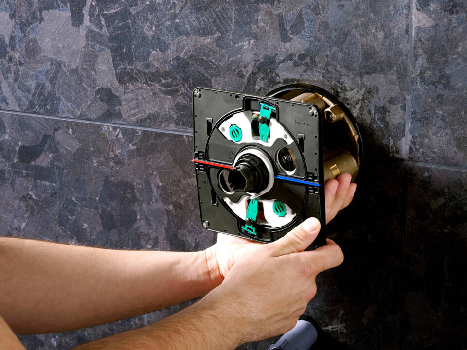 hansgrohe Concealed Basic set bath/shower mixers: iBox universal 2 ...