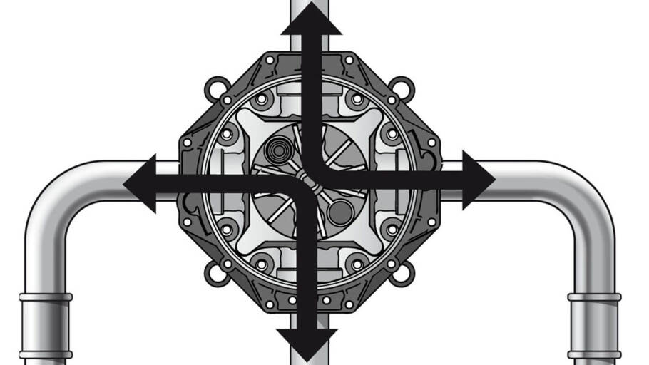 iBox universal: il corpo di base con installazione ad incasso per il bagno