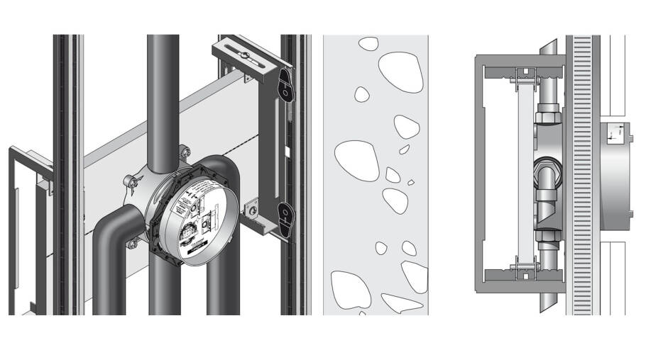 iBox universal: installation technology | Hansgrohe Pro INT