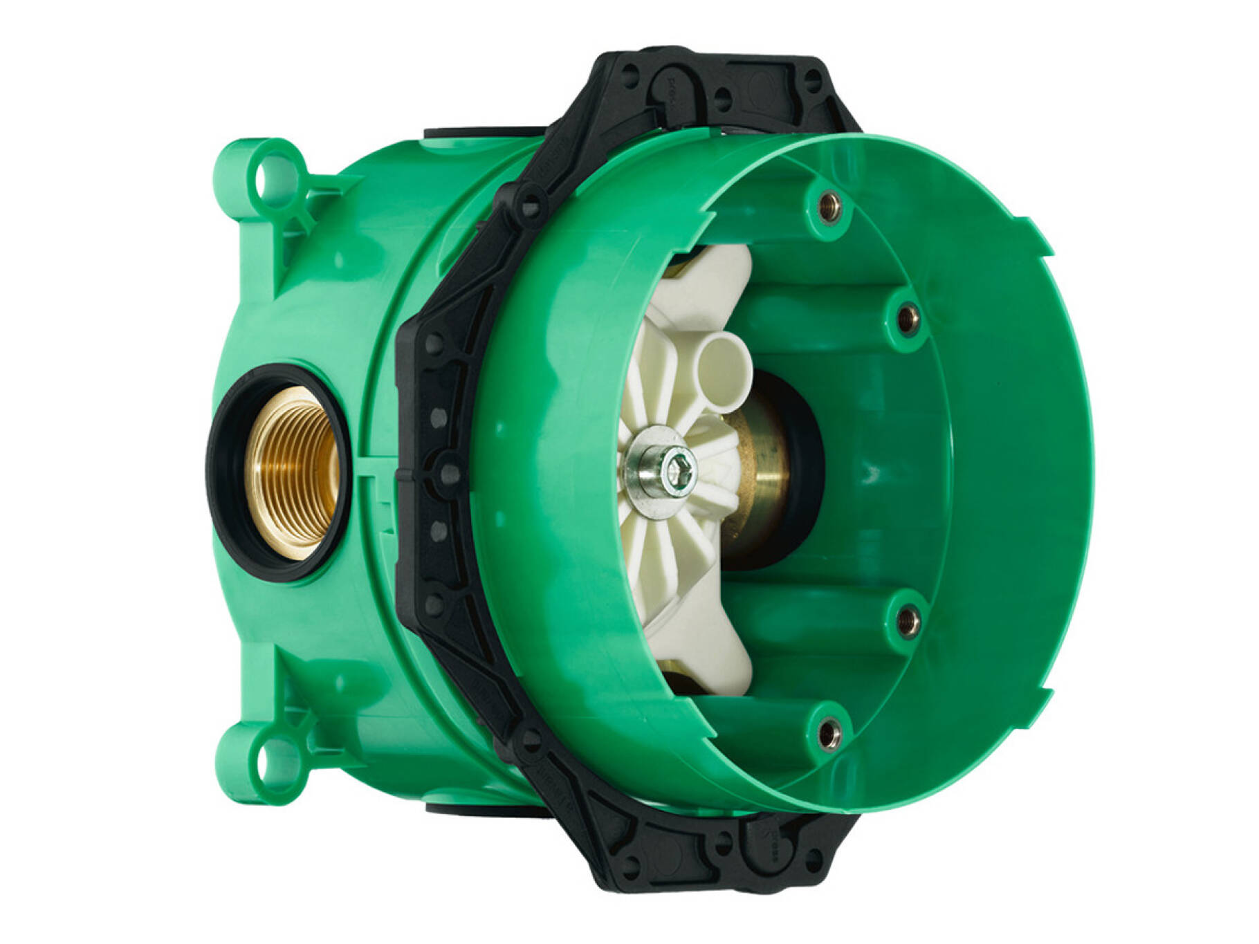 iBox universal: il corpo di base con installazione ad incasso per il bagno