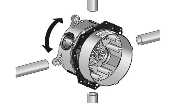 iBox universal: The concealed installation base set for the bathroom ...