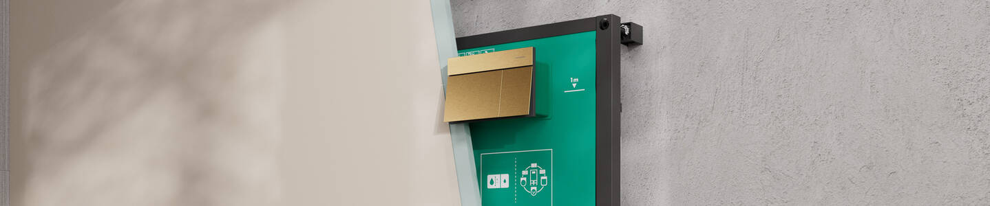 Concealed toilet cisterns
