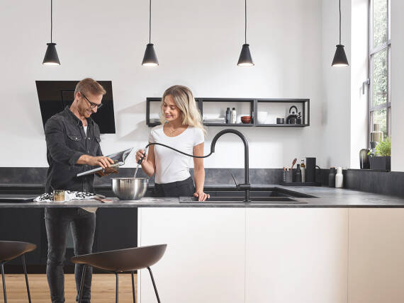 hansgrohe Küchenmischer: Talis M54, Einhebel-Küchenmischer 210 ...