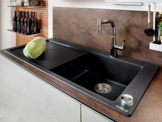 hansgrohe Sinks: S51, S510-U660 Under-mount sink 660, Item No. 43432170