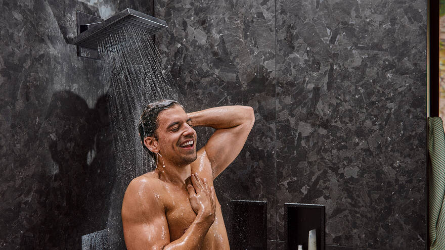 Overhead showers for your rain shower