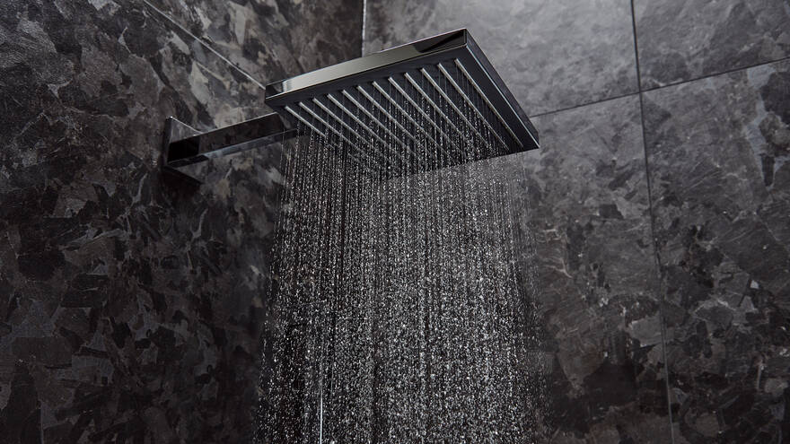 Overhead showers for your rain shower