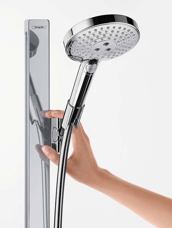 Shower bar and hand shower – the ideal shower set