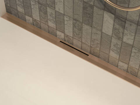RainDrain Flex - functional and stylish shower drain channels