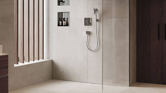 Walk-in showers – a guide to floor-level planning
