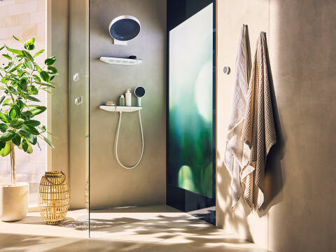 Overhead showers for your rain shower