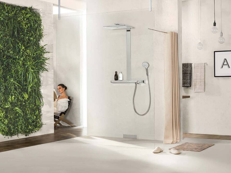 hansgrohe Верхний душ: Rainmaker Select, 3 режима распыления, Арт ...