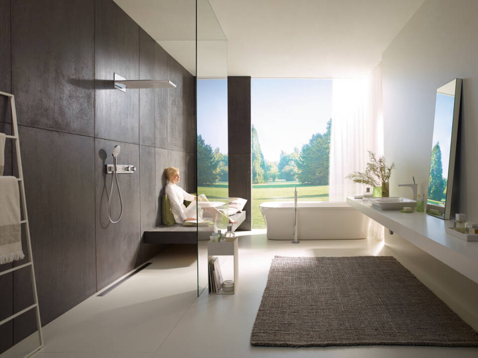 hansgrohe Верхний душ: Rainmaker Select, 3 режима распыления, Арт ...