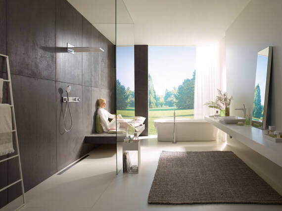 hansgrohe Duchas fijas: Rainmaker Select, 2 tipos de spray, ref. 24005400