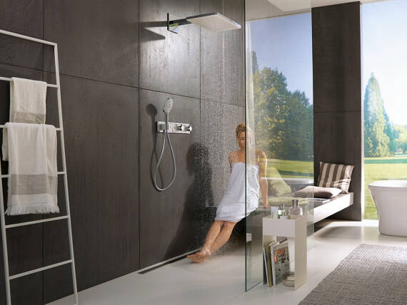 hansgrohe Детали скрытого монтажа смесителей для ванны/душа: RainSelect ...