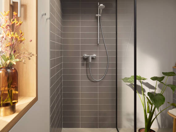 hansgrohe Waschtischmischer: Rebris E, Einhebel-Waschtischmischer 80 ...
